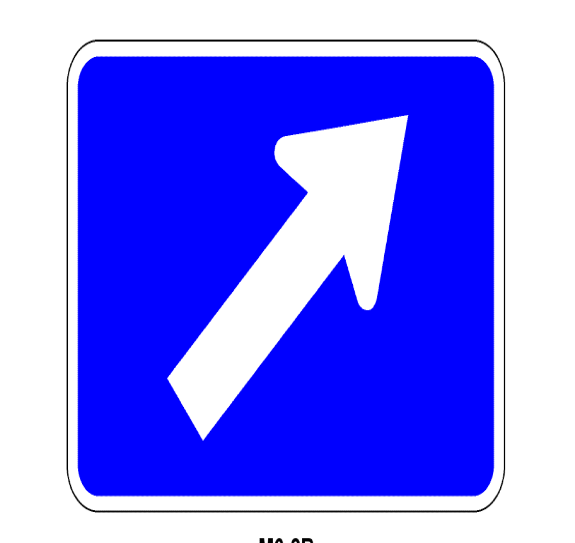 M6-2R Diagonal Turn Arrow (Auxiliary) - Warning Lites of Southern Illinois